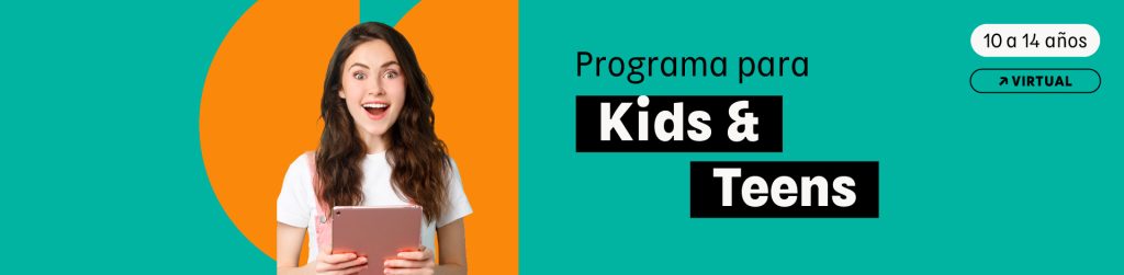 Programa Kids & Teens + 6 años Virtual - Centro Cultural Colombo Americano Cali